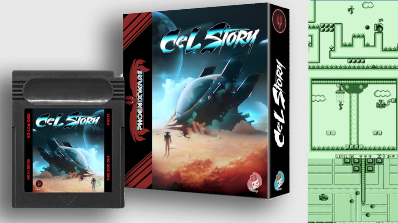 Introducing the latest Game Boy game, Cel Story | Smash Jump